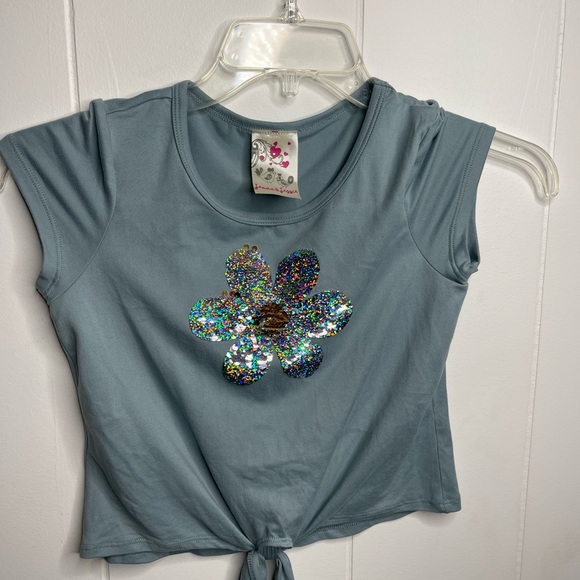 Shirts & Tops | Sequence Flower Tshirt | Poshmark